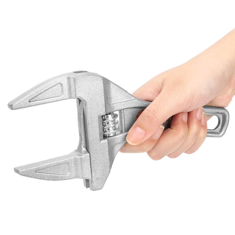 VINATOSLA Adjustable Wrench Spanner Reversible Jaw Pipe Wrench, Self ...