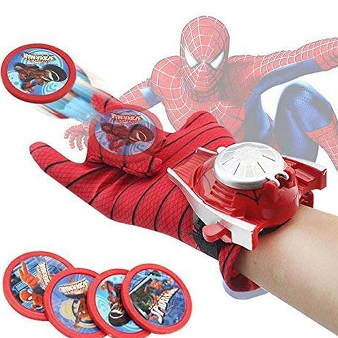 Buy YBN Spidermann Web Shooters for Kids - Super Hero Wrist Launcher ...