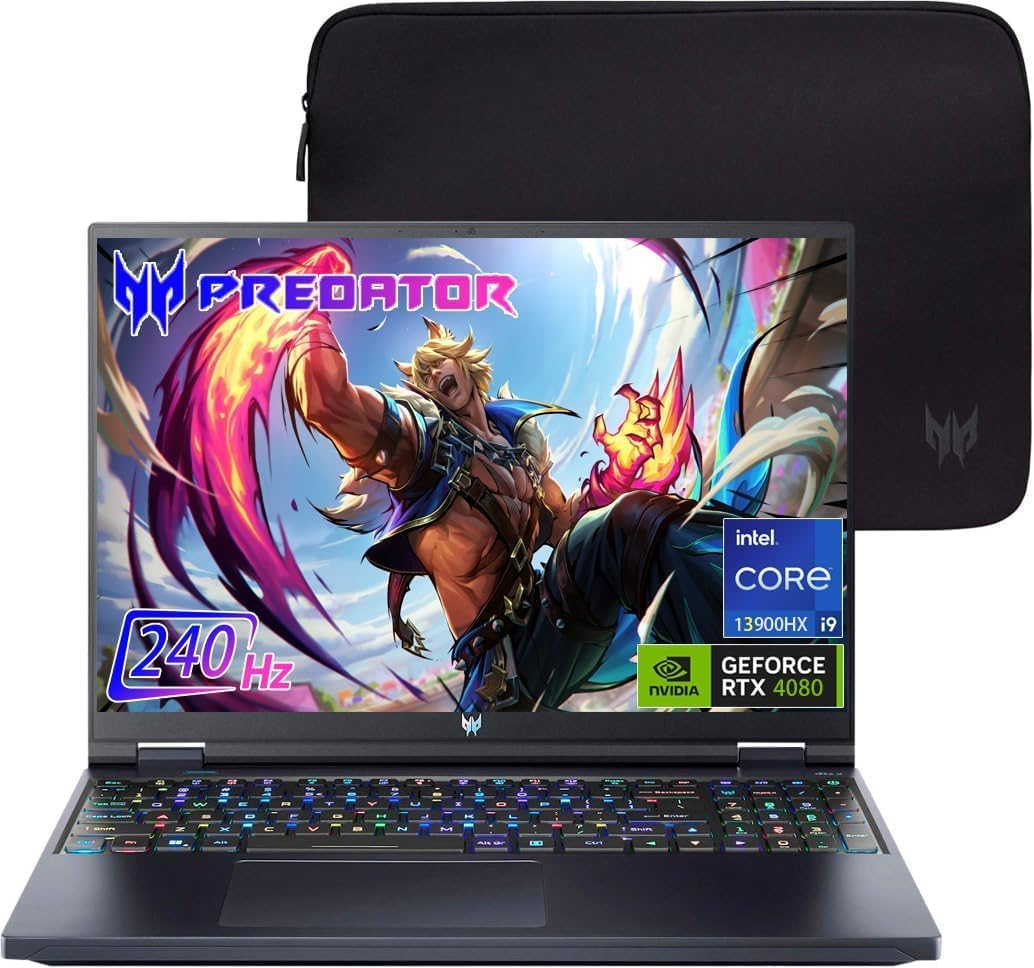 Amazon.com: Acer Predator Helios Gaming Laptop |16" 240Hz WQXGA (2560 x ...