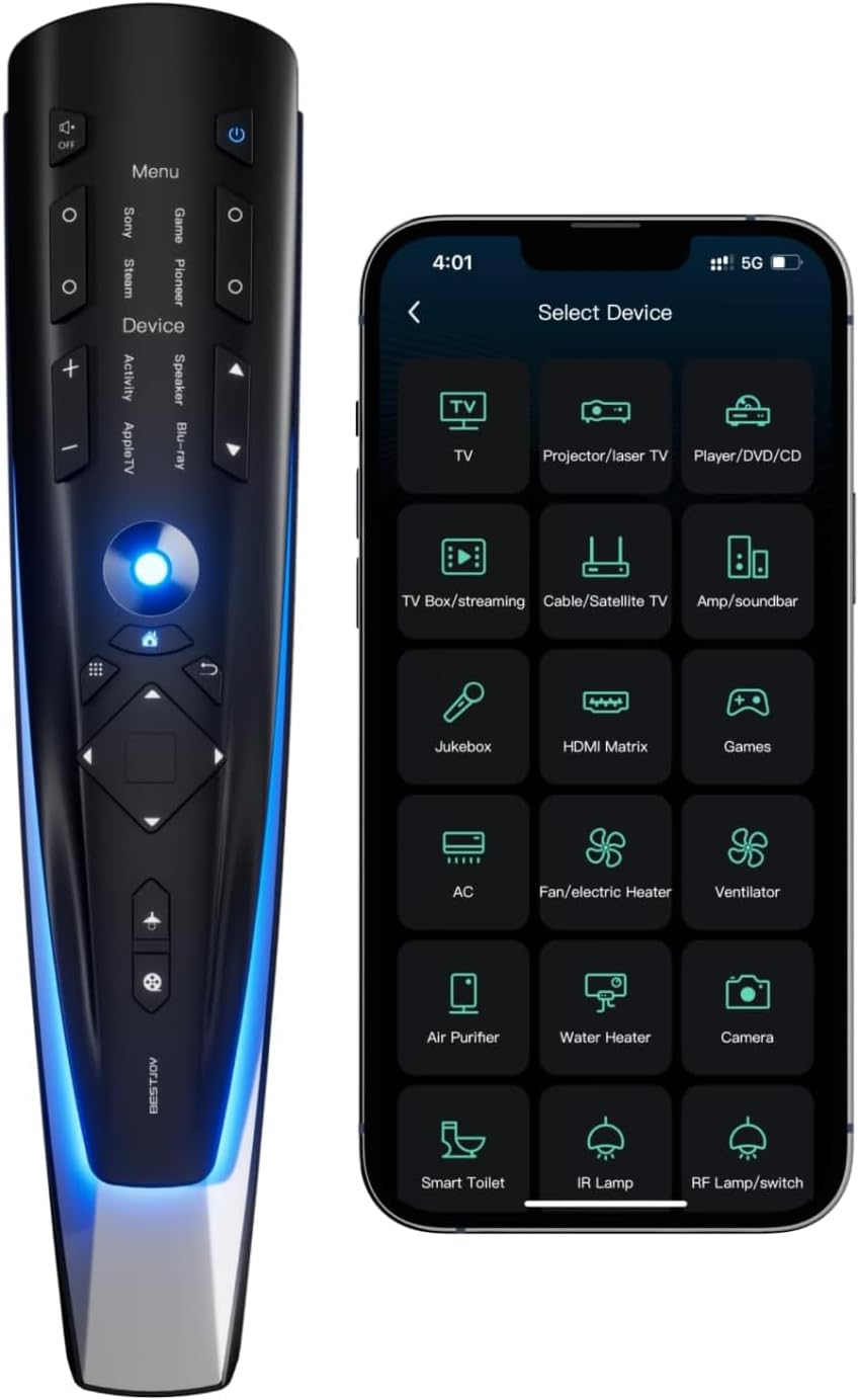 Amazon.com: BESTJOY Super Universal Remote Control,All in One Remote ...