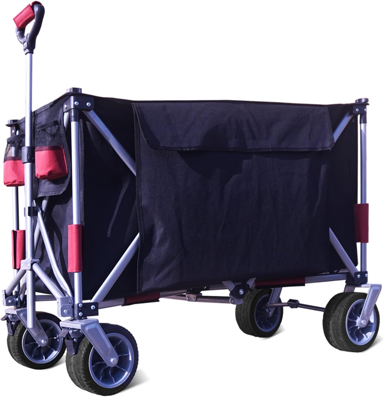 Amazon.com: ERYAHRT Wagons Carts Heavy Duty Foldable, Extra Large ...