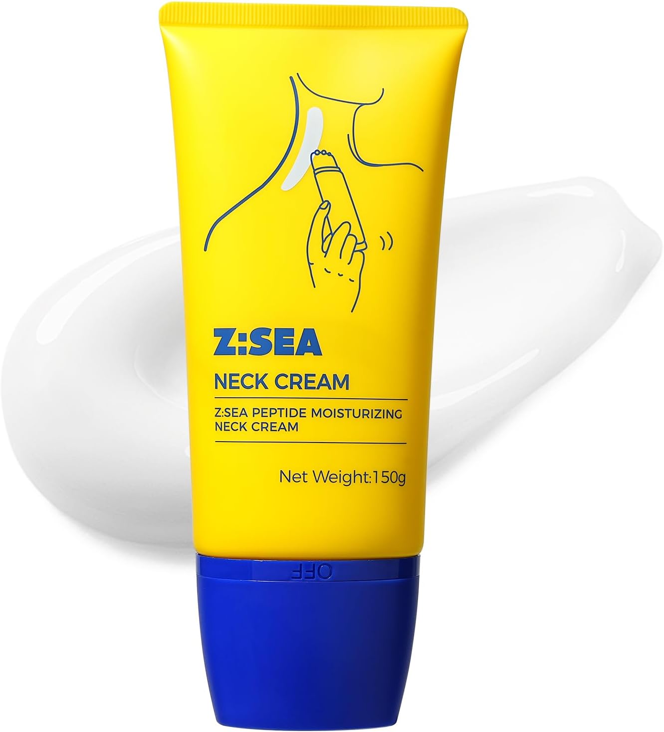 Amazon.com: Z:SEA Neck Cream, Anti-Aging Neck Firming Cream, Hydrating & Tightening Treatment ...