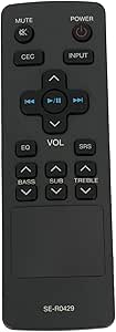 Amazon.com: New SE-R0429 Remote Control fits for Toshiba Soundbar ...