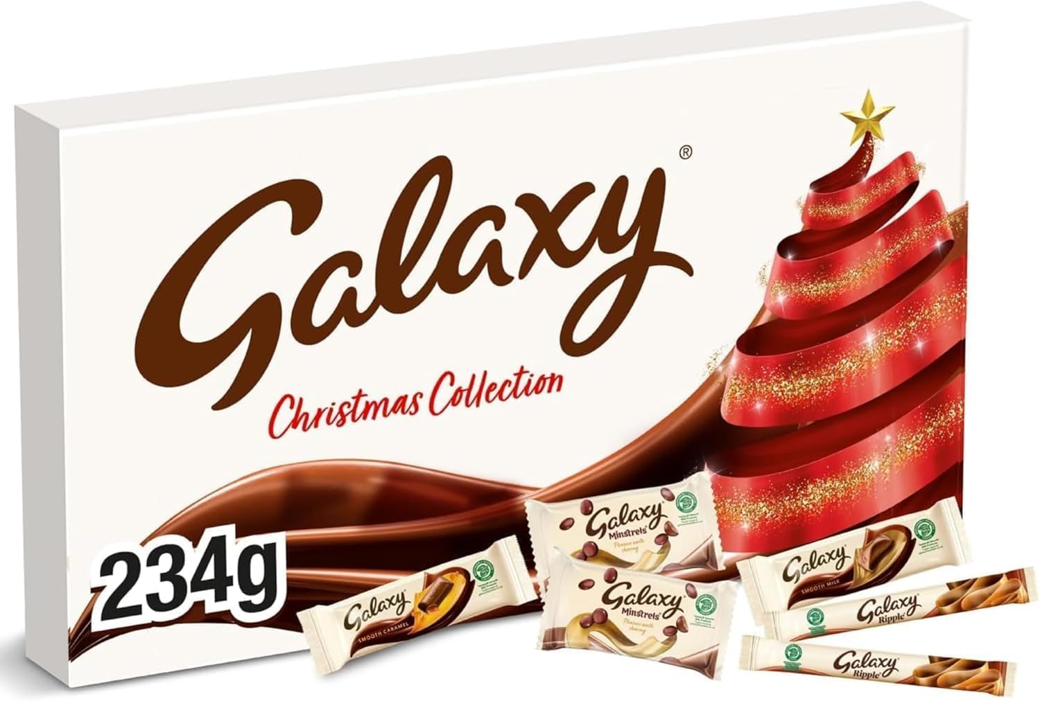 Galaxy Milk Chocolate Large Selection Box 234g : Amazon.co.uk: Grocery