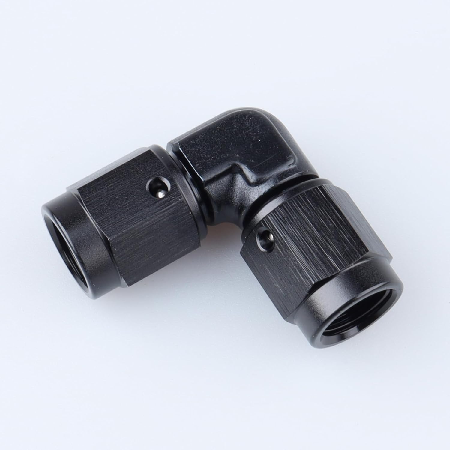 Amazon.com: AC PERFORMANCE Black Aluminum 90 Degree Swivel Female 4AN ...