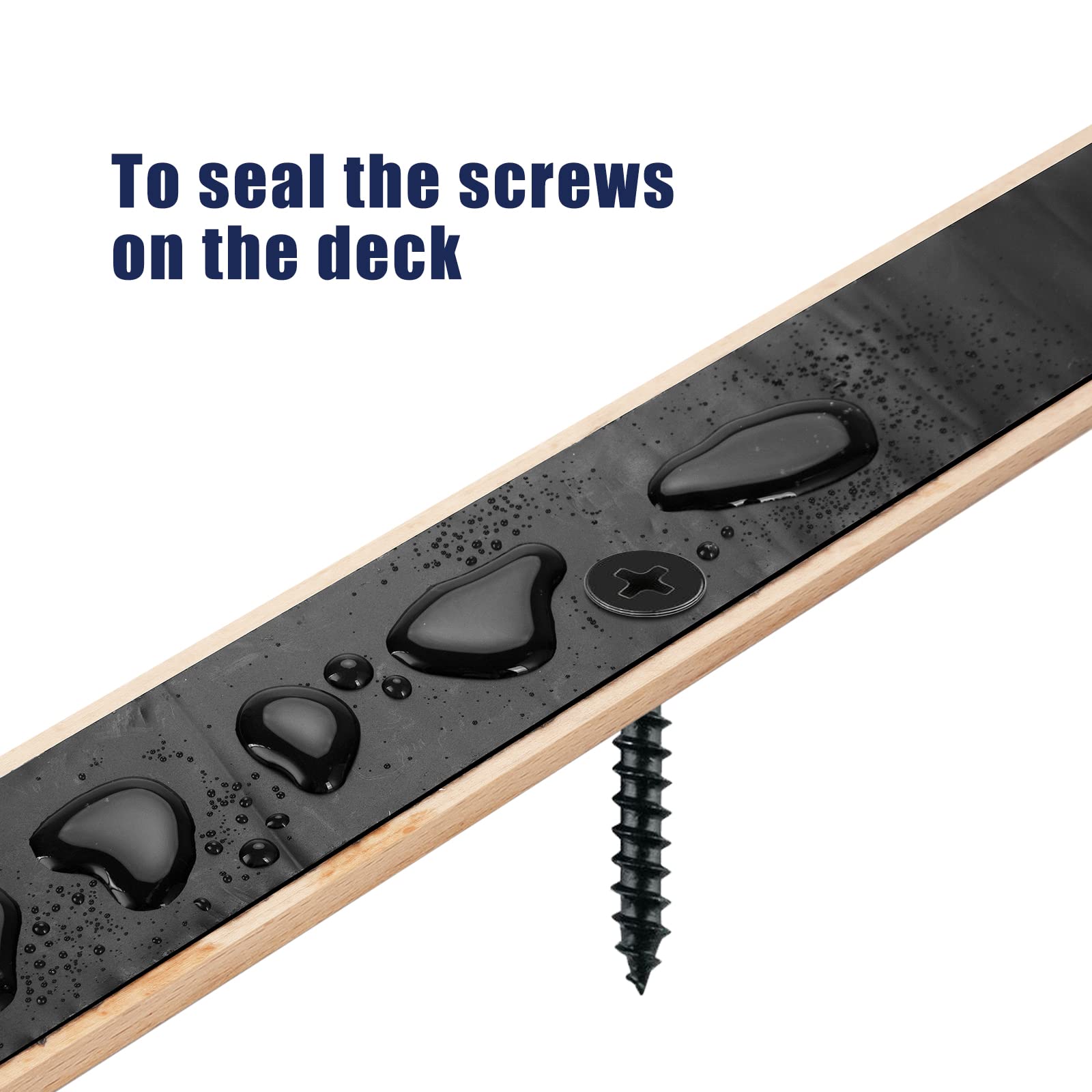 Snapklik.com : Deck Joist Tape 1-5/8" X 50, 5 Packs Deck Joist Flashing ...