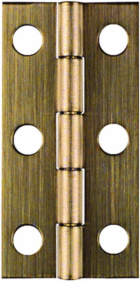 NATIONAL/SPECTRUM BRANDS HHI N211-219 1-1/2 x 7/8 Brass Hinge, 2-Pack ...