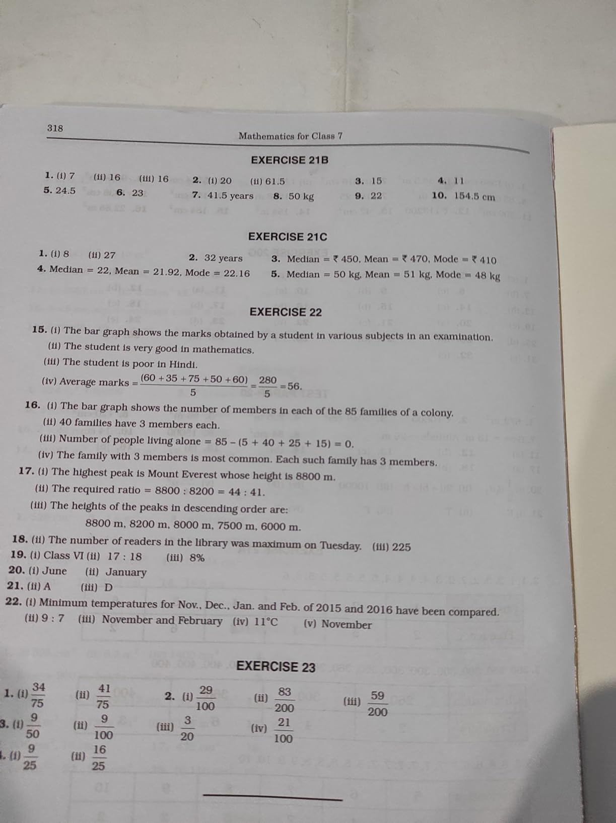 Mathematics for Class 7 - CBSE - by R.S. Aggarwal Examination ...