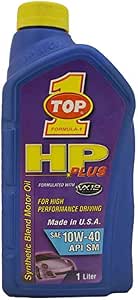 Top1Oil TOP 1 OIL HP PLUS Passenger Car Motor oil 10W40 API SN (1 Liter ...