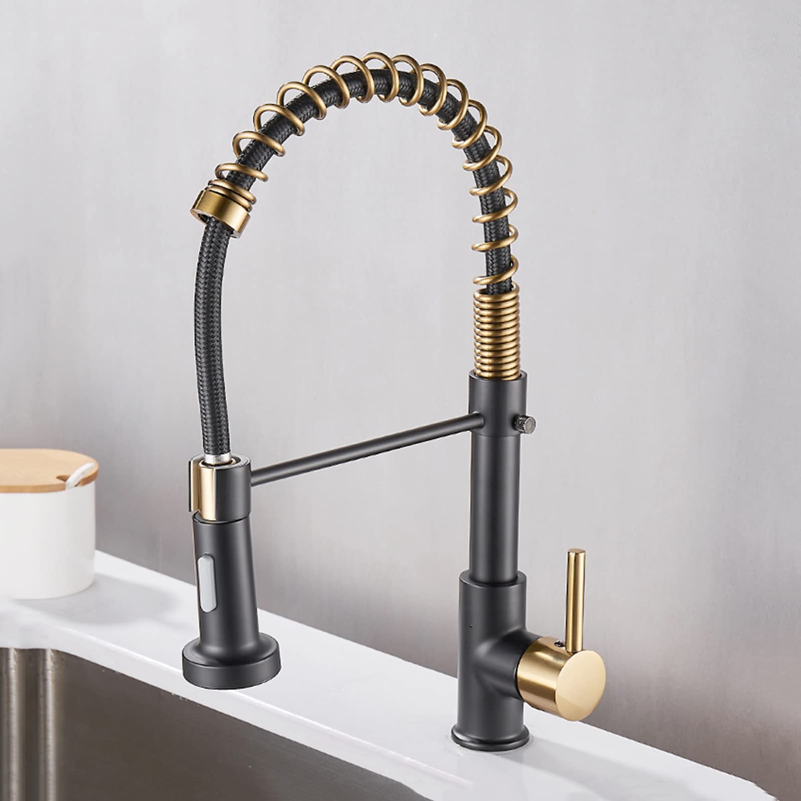 Retractable Kitchen Faucets Olympia Single Handle Pull Out Kitchen