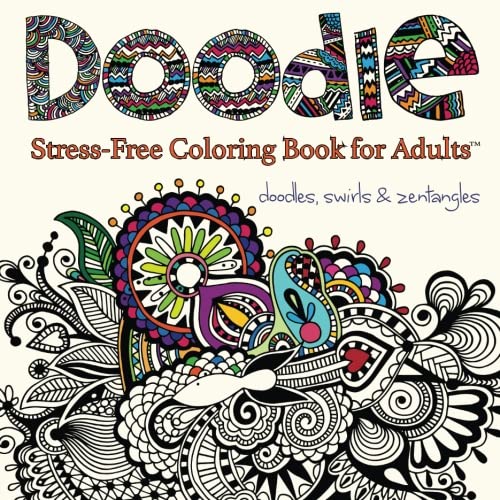 Amazon.com: Doodle: Adult Coloring Book (Stress Free Coloring Books For ...