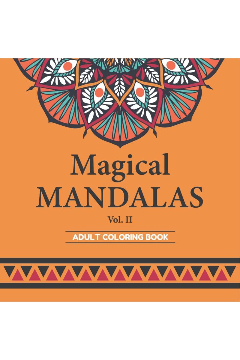 Buy Magical Mandalas : An Adult Coloring Book with Magical and Relaxing ...
