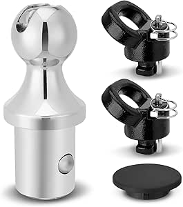 Amazon.com: Puck System Gooseneck Hitch Ball Kit Compatible with 2013 ...