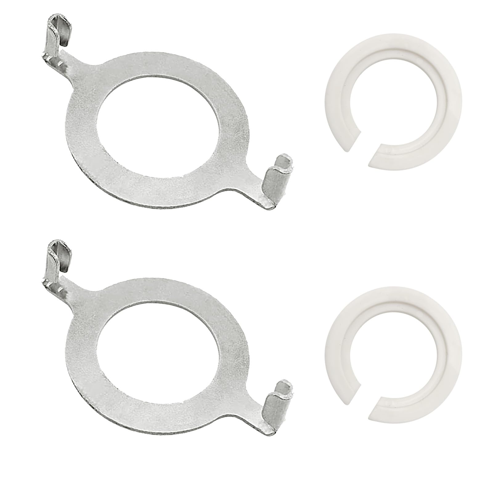 ECUDIS 2 Pcs Uno Lamp Harp Saddle Adapter Converter for E27 Sockets 1. ...