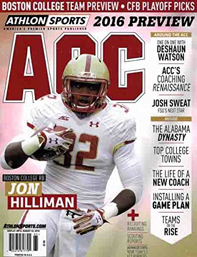 Athlon Sports 2016 College Football Atlantic Coast (ACC) Preview ...