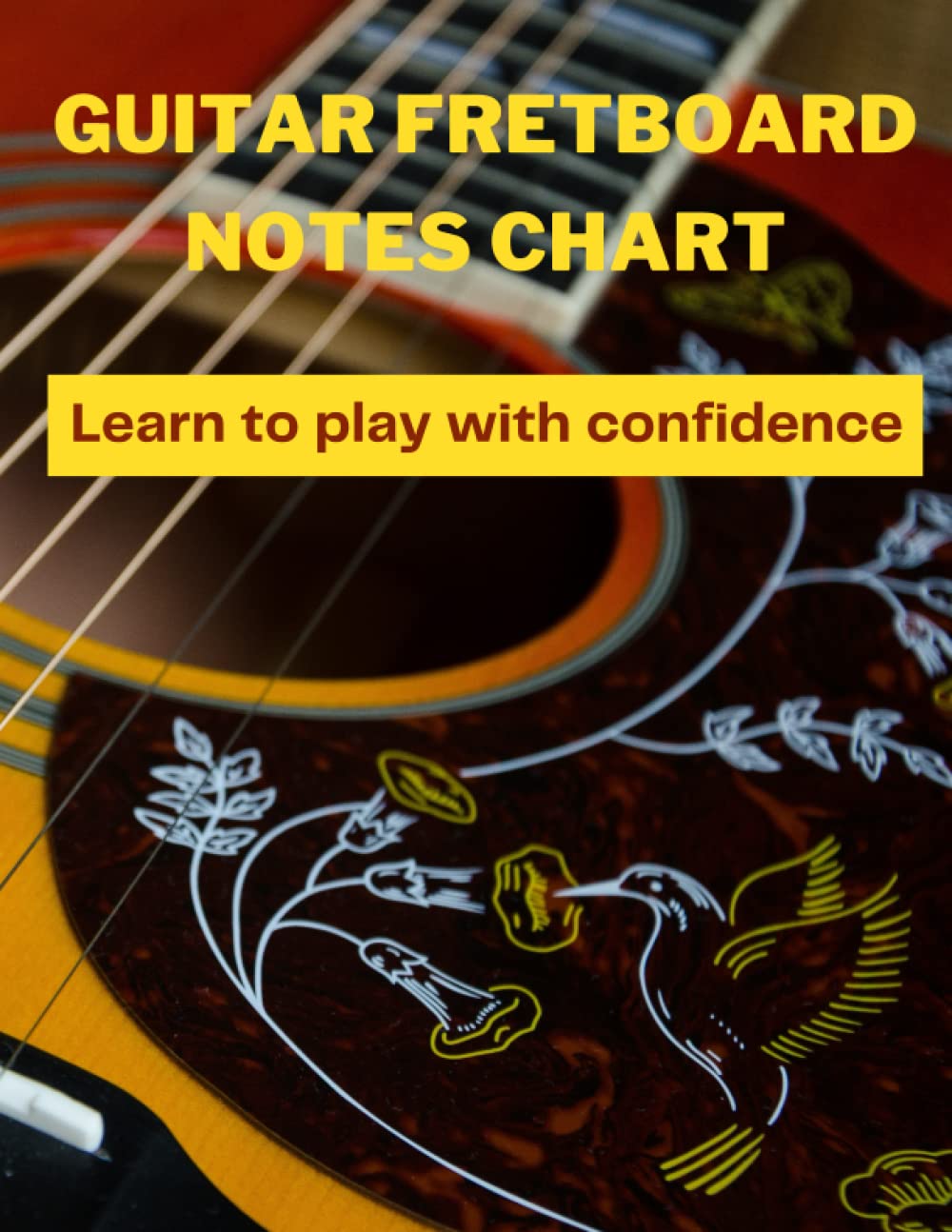 Guitar Fretboard Notes Chart: Guitar Tab Songbooks Hymns, Bass Guitar ...