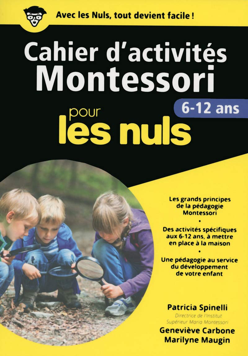 Amazon.com: Cahiers d'activités Montessori Pour les Nuls - 6-12 ans ...