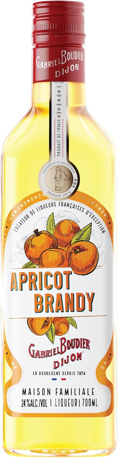 Gabriel Boudier Apricot Brandy Liqueur - 50cl, 24% ABV - Premium French ...