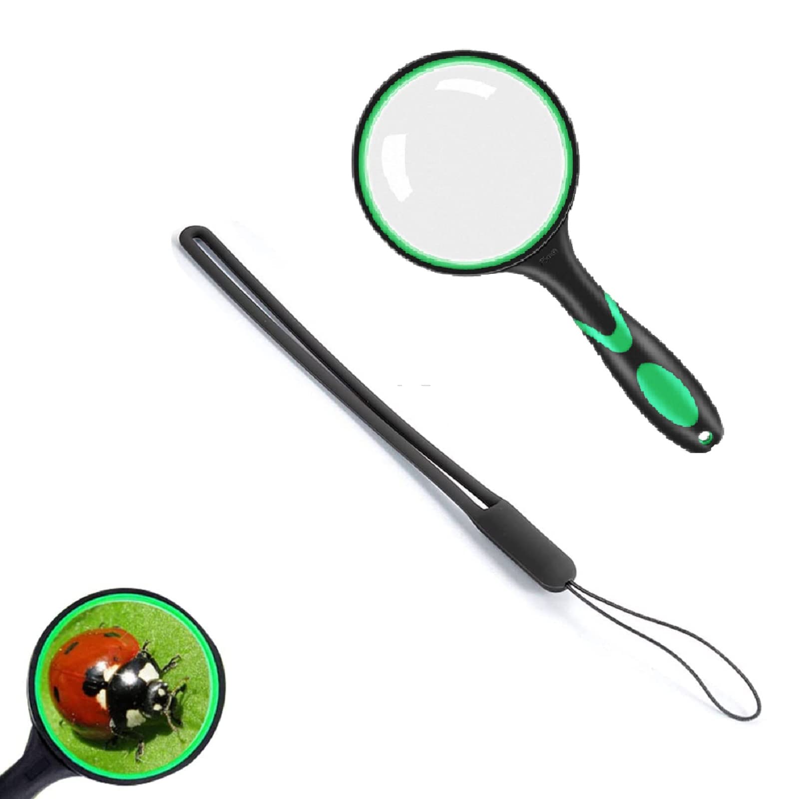 21 x Brand New Handheld Reading Magnifying Glass,10x Magnifying Glass ...