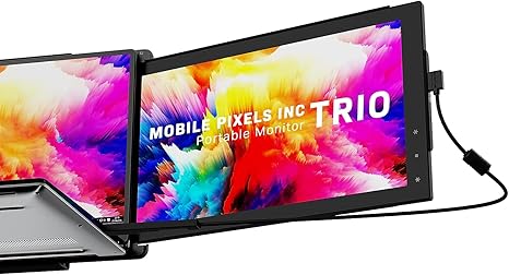 Amazon.com: Mobile Pixels Trio Portable Monitor for Laptops, 12.5 ...