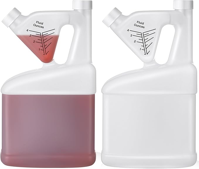 Amazon.com: Yiyiring 2 Pcs 64 oz Measure Container Tip and Pour ...