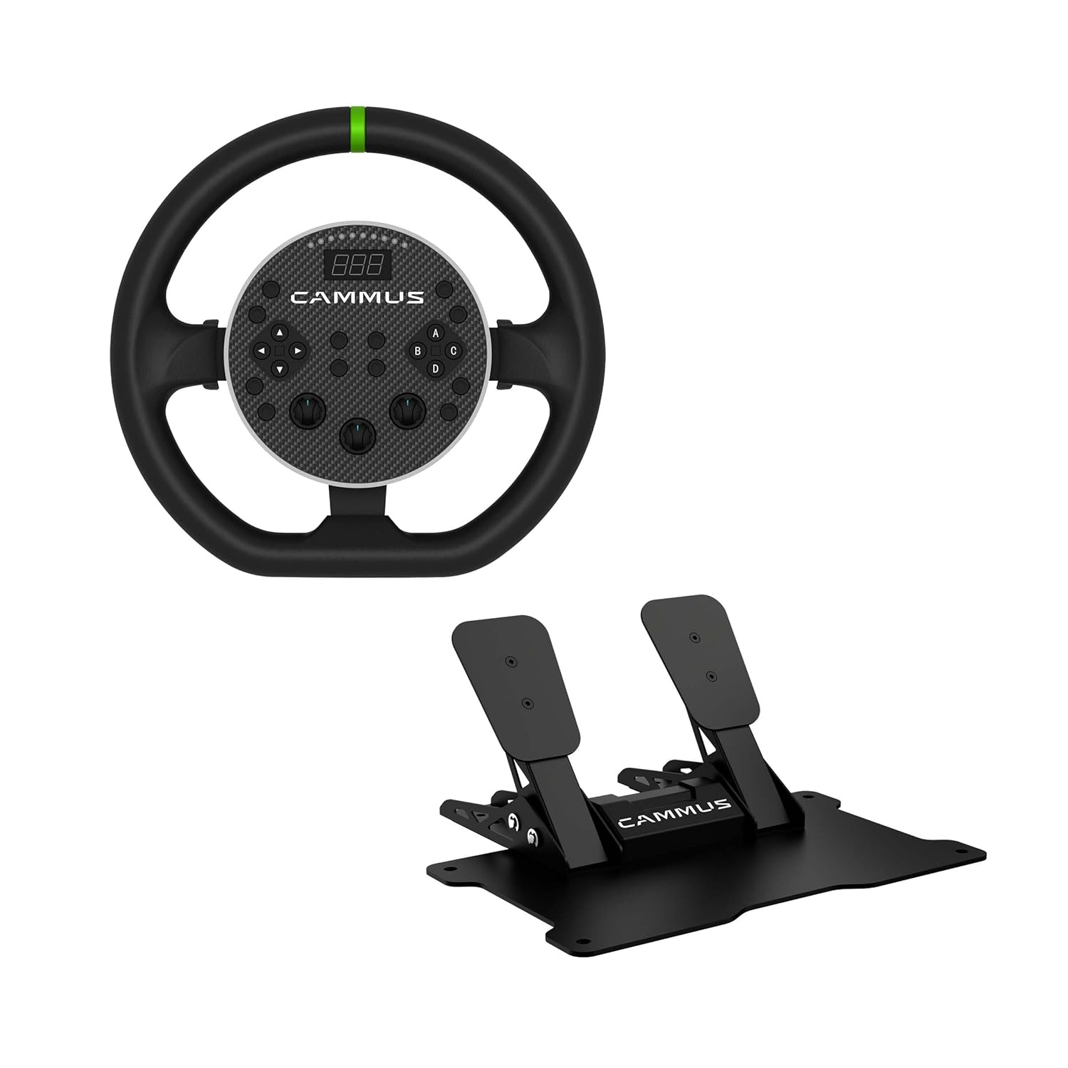 Amazon.com: CAMMUS C5 Bundle Complete Set, C5 Steel Wheel + CP5 Pedals ...