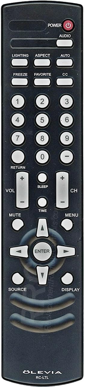 Amazon.com: Original Olevia RC-LTL LCD TV Remote Control for 219H 226T 226V 227V 232S 232V 237T ...