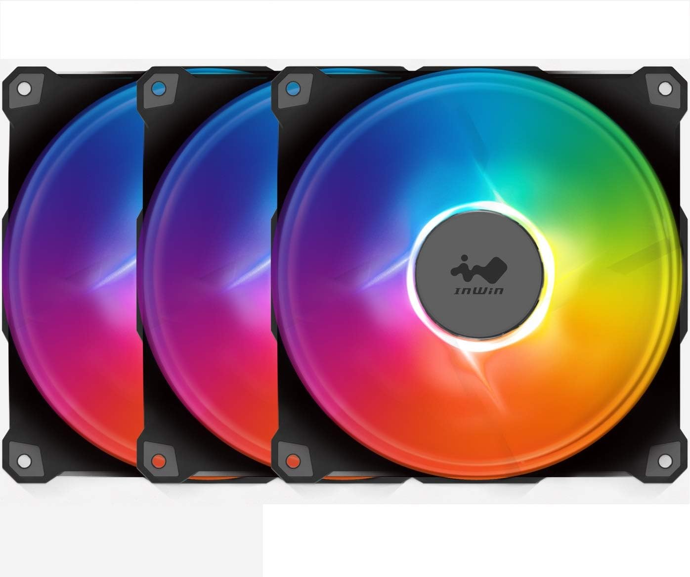 Buy InWin Jupiter AJ140 Addressable RGB Triple Fan Kit 140mm High ...