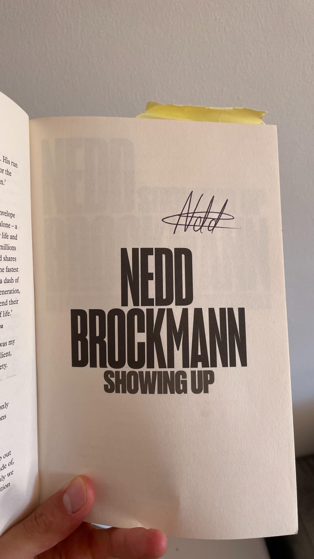 Showing Up: Get Comfortable Being Uncomfortable eBook : Brockmann, Nedd ...