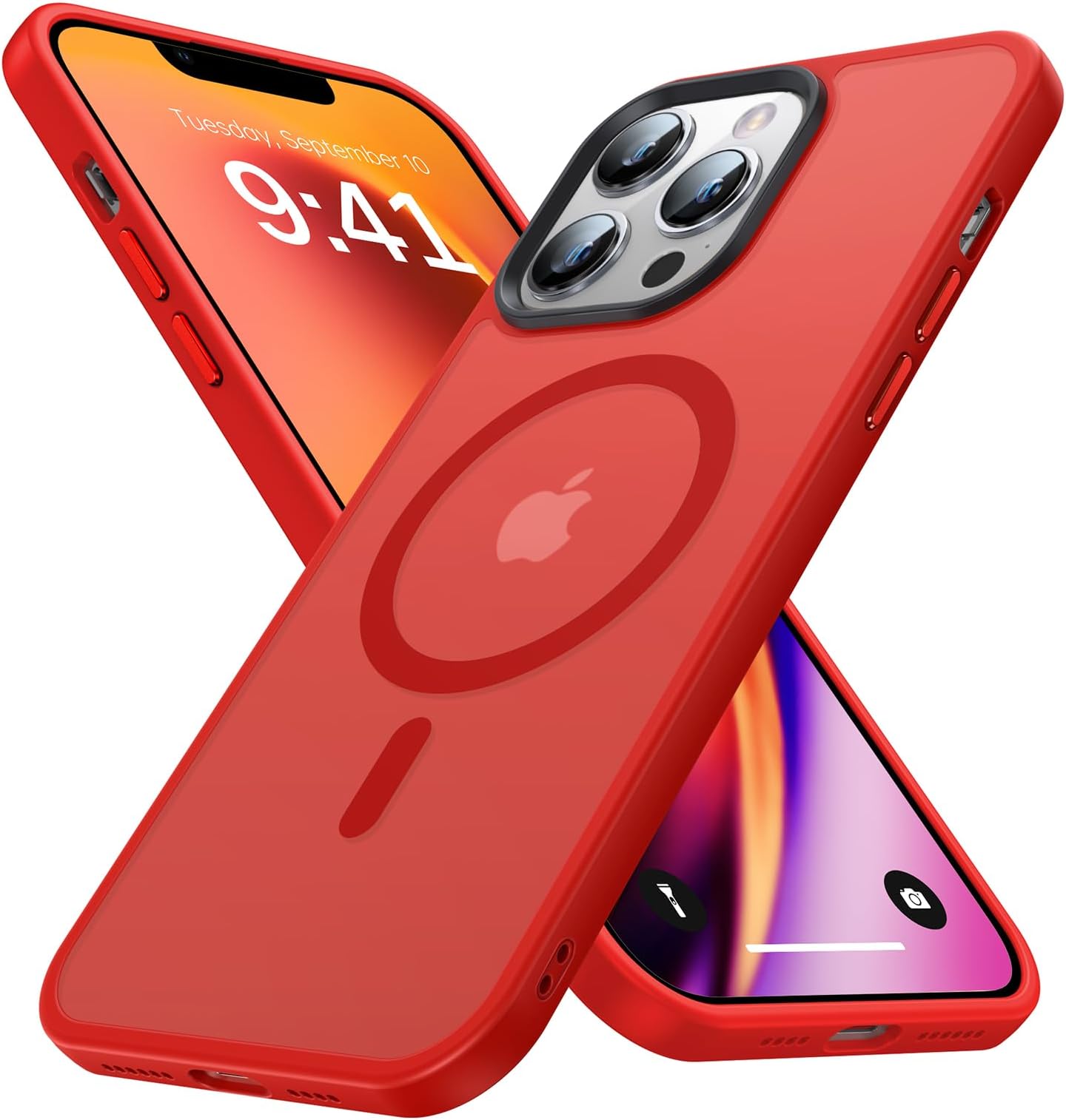 Amazon.com: MOCCA Strong Magnetic for iPhone 13 Pro Max Case ...