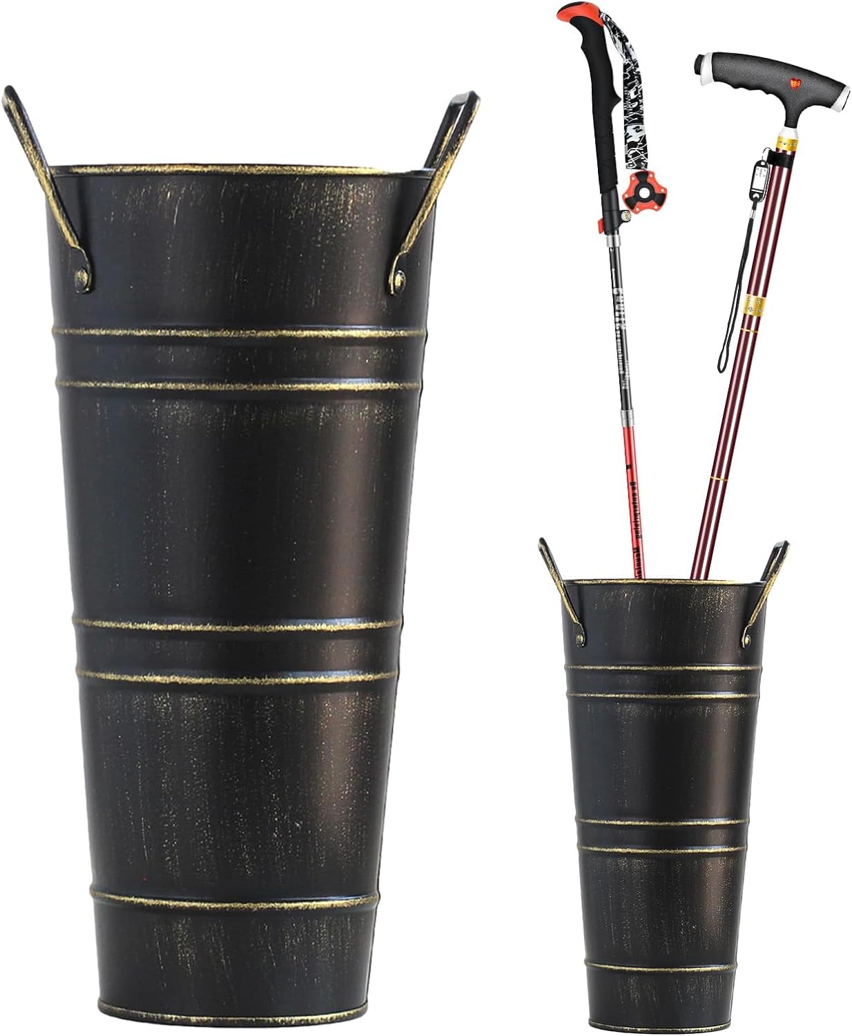 Metal Umbrella Holder,Entryway Umbrella Container, Umbrella Holder Bin ...