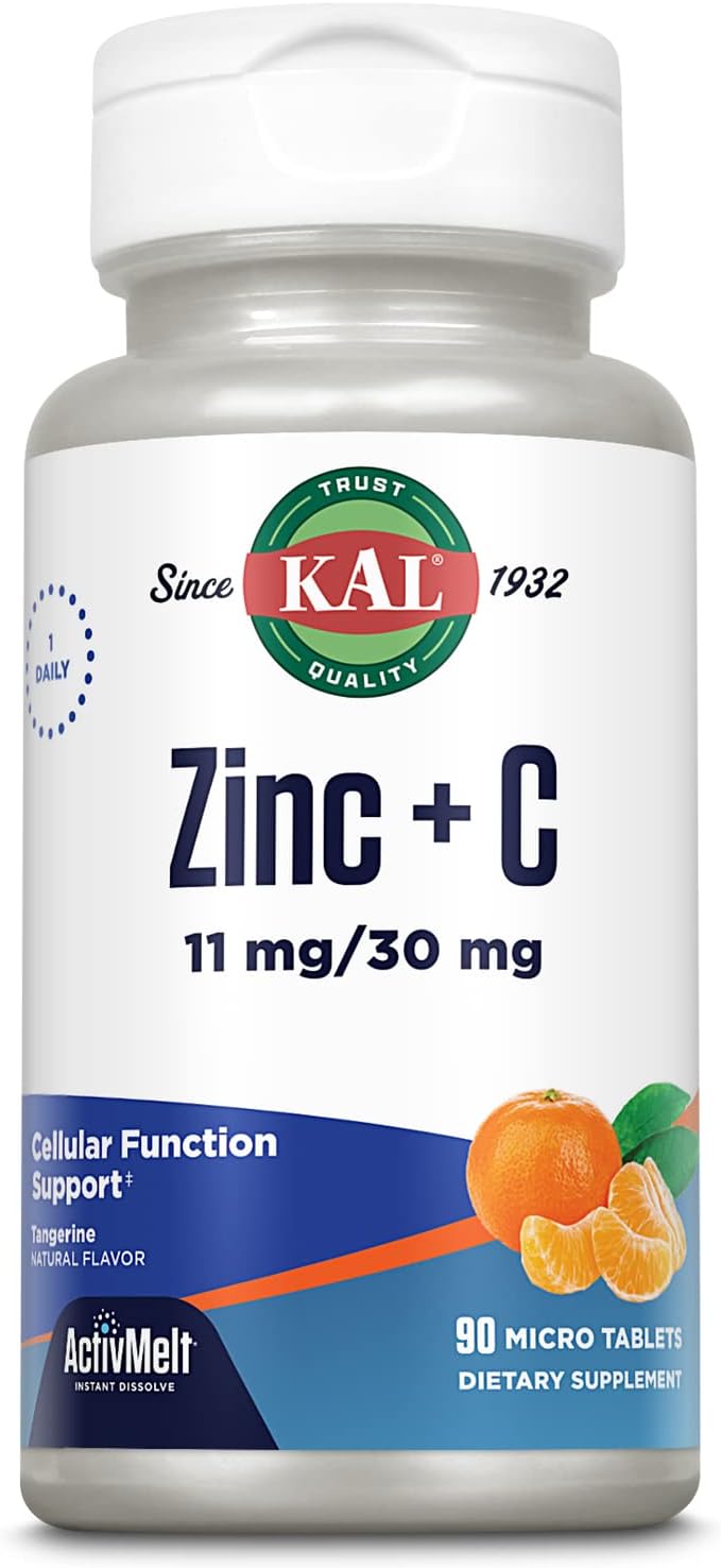 Amazon.com: Vitamin C + Zinc by Nature's Bounty, Vitamin Supplement ...