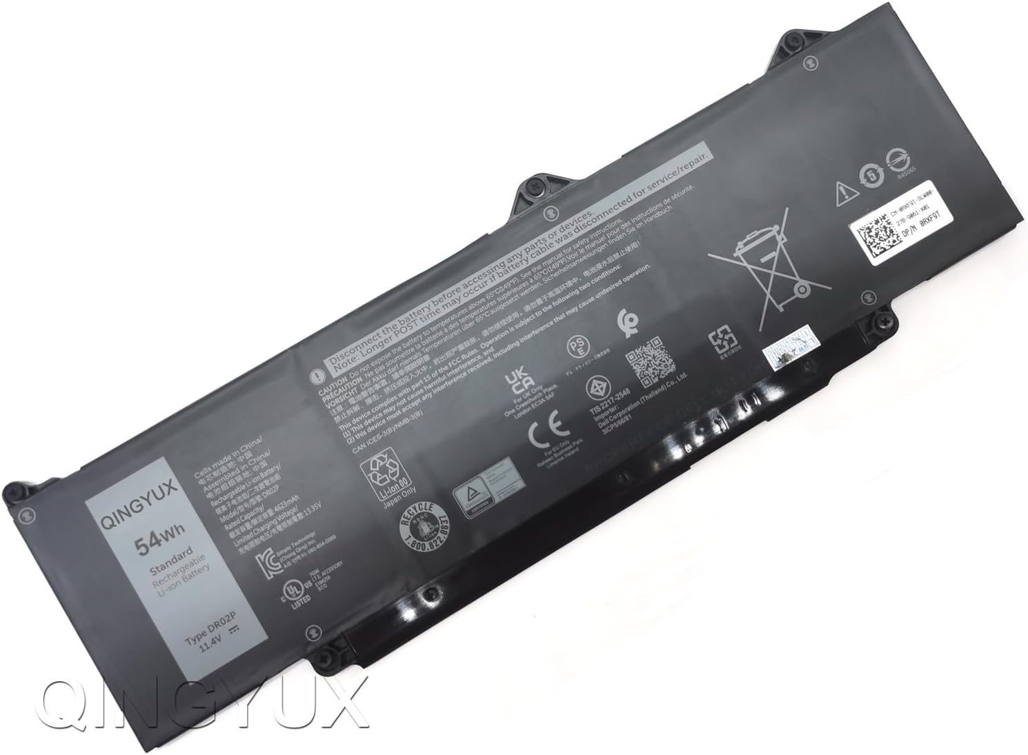 Amazon.com: LHKJBDY DR02P Laptop Battery Compatible with Dell Latitude ...