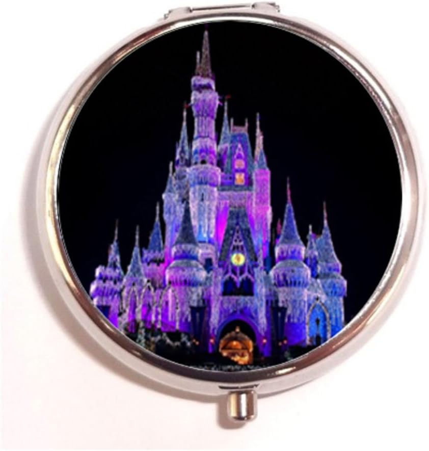 Amazon.com: Friending Cinderella Castle Disneyland Custom Classic Round ...