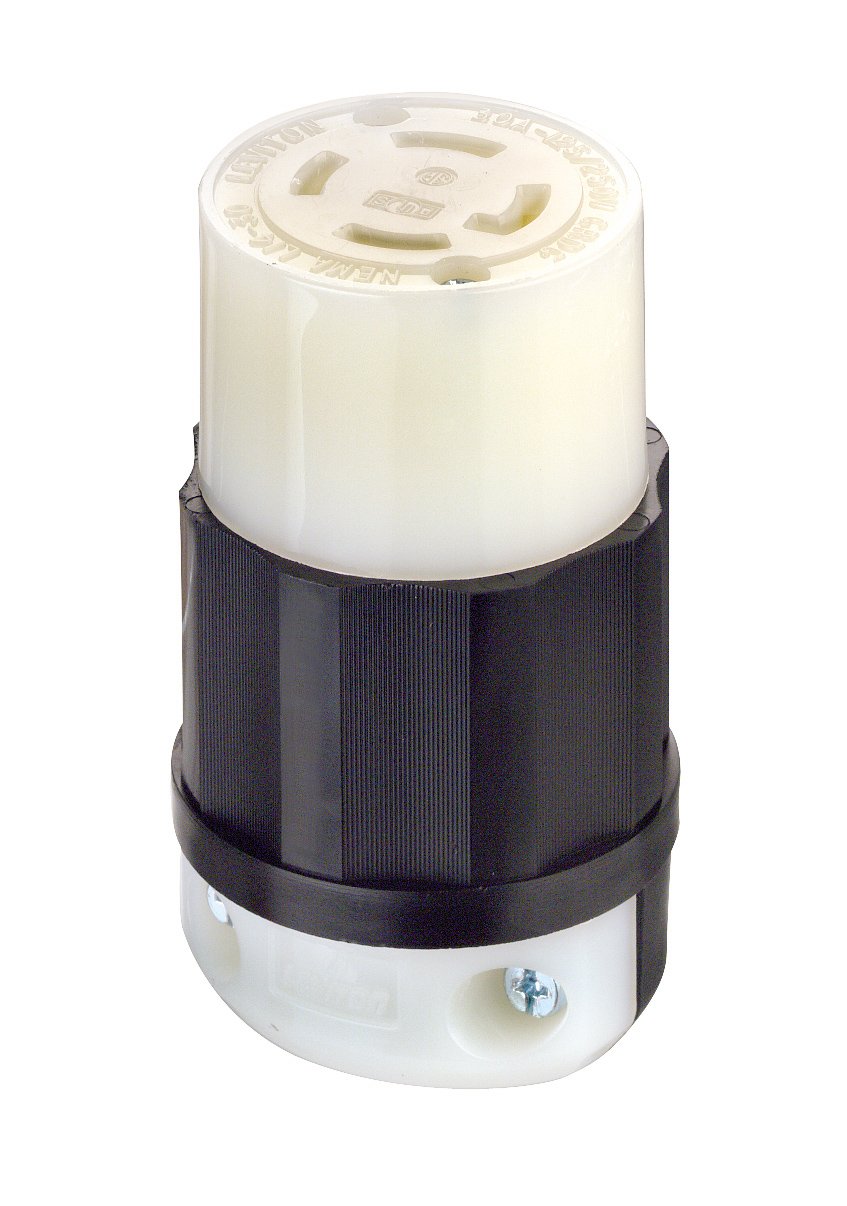 Amazon.com: Leviton 2713 30 Amp, 125/250 Volt, NEMA L14-30R, 3P, 4W ...