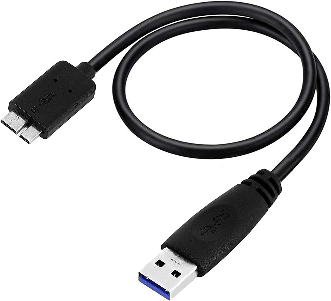 Storite 20CM USB 3.0 Cable A to Micro B high Speed Upto 5 Gbps Data ...