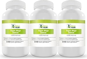 Amazon.com: Nature Health Super Mega Detox Clense Capsulas con Alfalfa ...