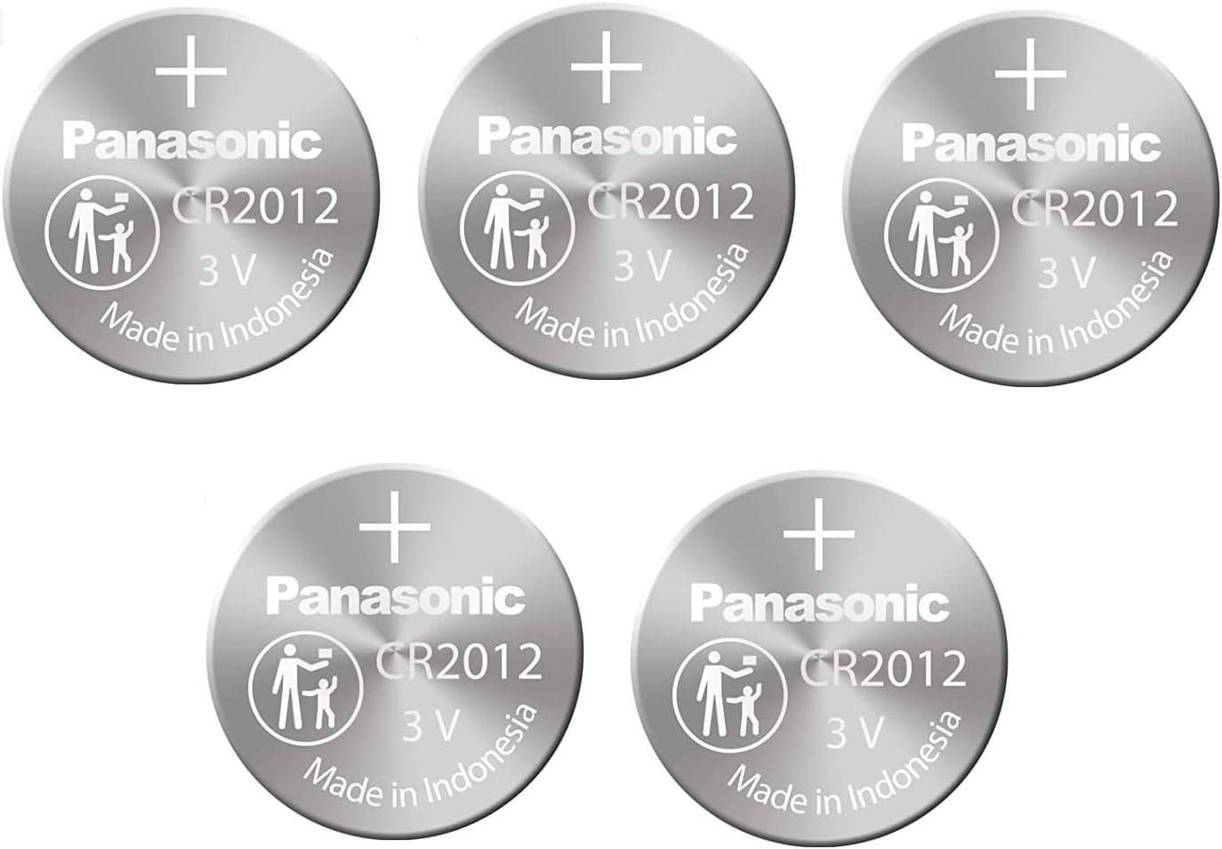 Amazon.com: Panasonic CR2012 3 Volt / 3V Lithium Coin Battery 1PACK X ...