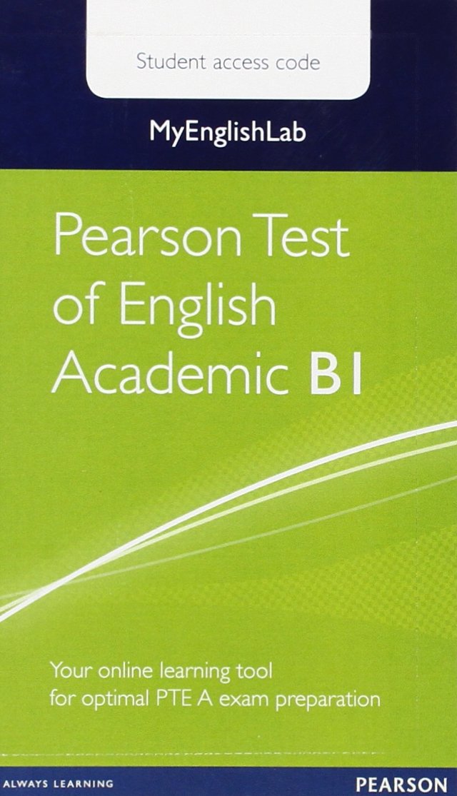 MyEnglishLab Pearson Test of English Academic B1 Standalone Student ...
