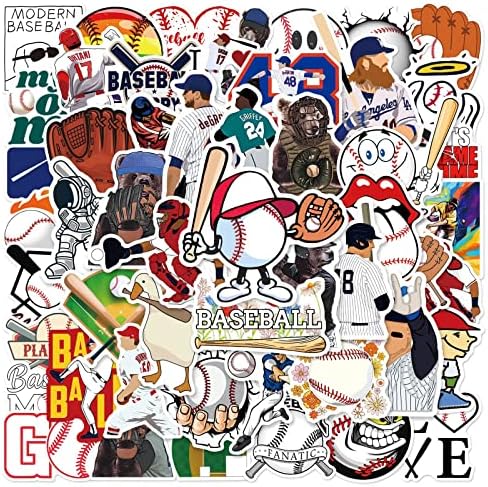 Amazon.com: Baseball Graffiti Stickers, Popular Element Sticker for ...