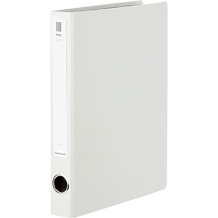 Amazon | コクヨ ファイル リングファイル NEOS A4 180枚収容 オフホワイト フ-NE420W | O型リングファイル | 文房具・オフィス用品
