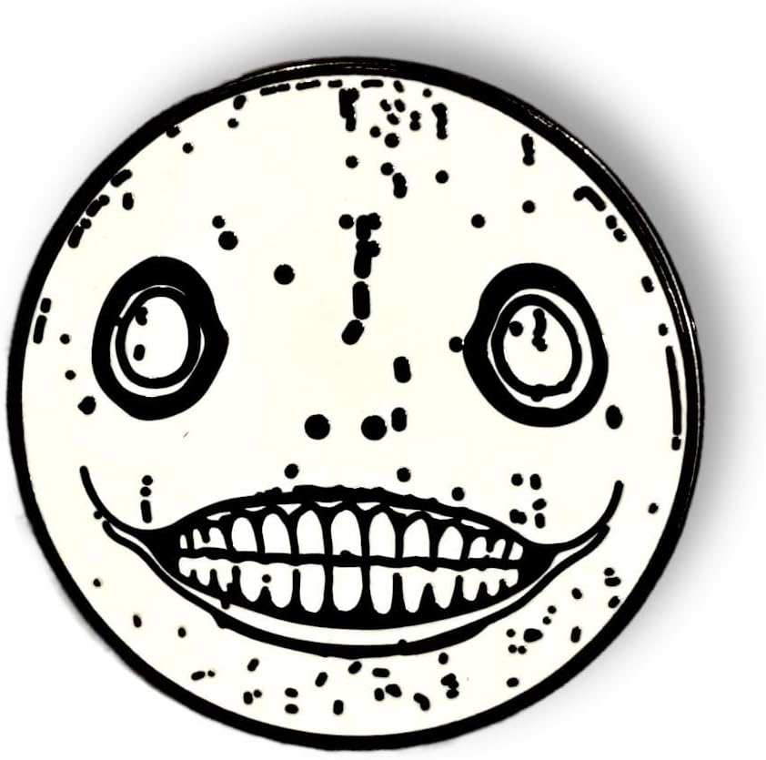 Amazon.com: 2B Pin Nier Pin Enamel Emil pin enamel Gaming hard enamel ...
