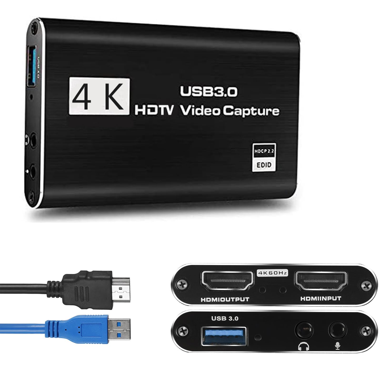 Snapklik.com : HeavenBird 4K HDR USB 3.1 Video Capture Card, External ...
