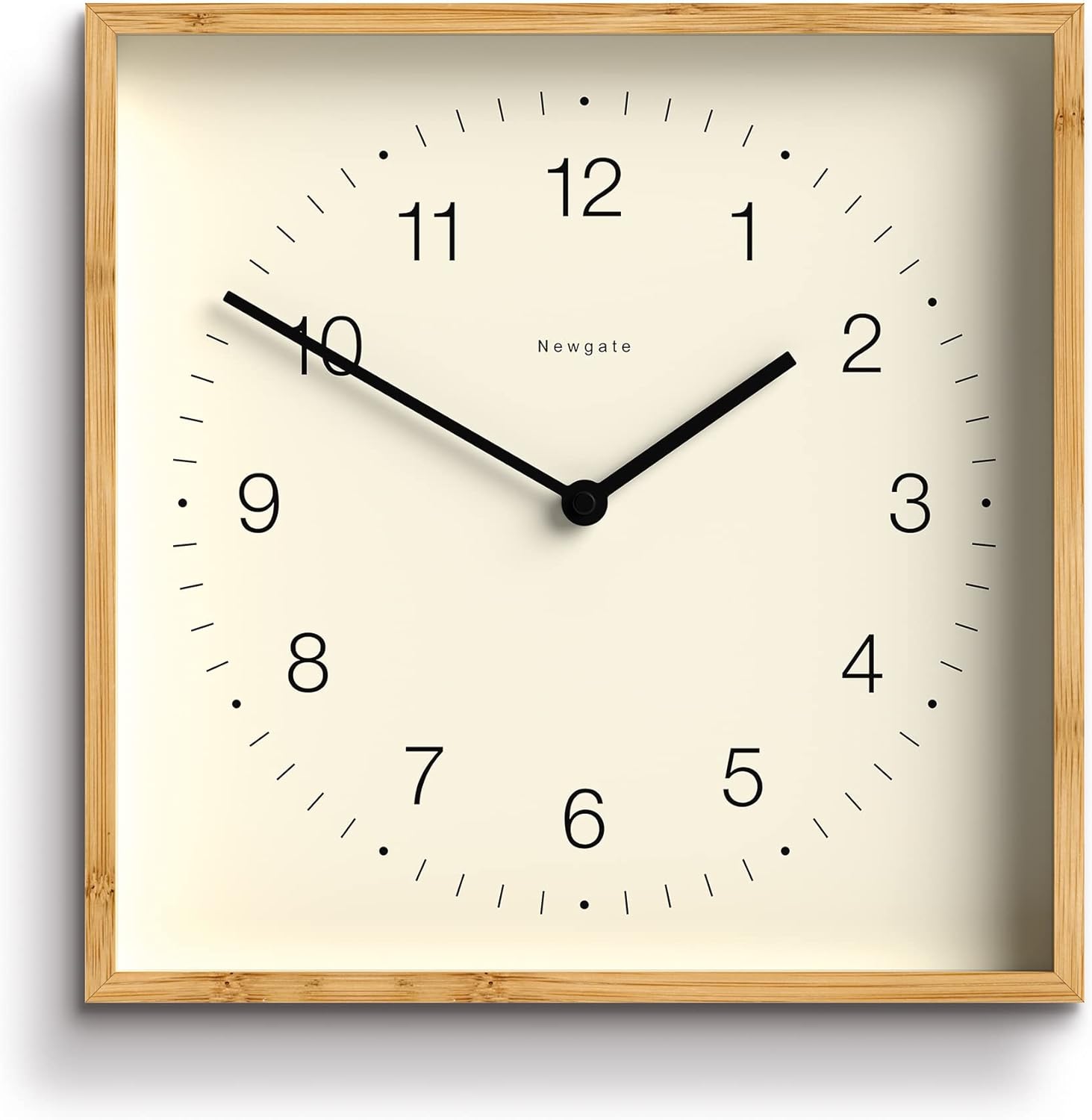 Amazon.com: NEWGATE® Fiji Wall Clock in Bamboo - Medium Wall Clocks ...