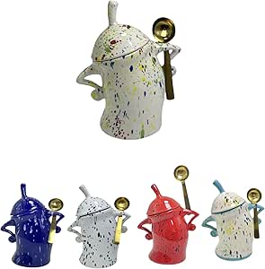 Amazon.com: KoovDem Canister With Attitude - Ceramic Sassy Canister Jar ...