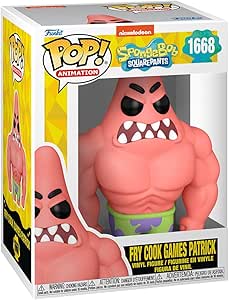 Amazon.co.jp: SpongeBob Fly Cook Games Patrick 25th Anniversary Figure ...