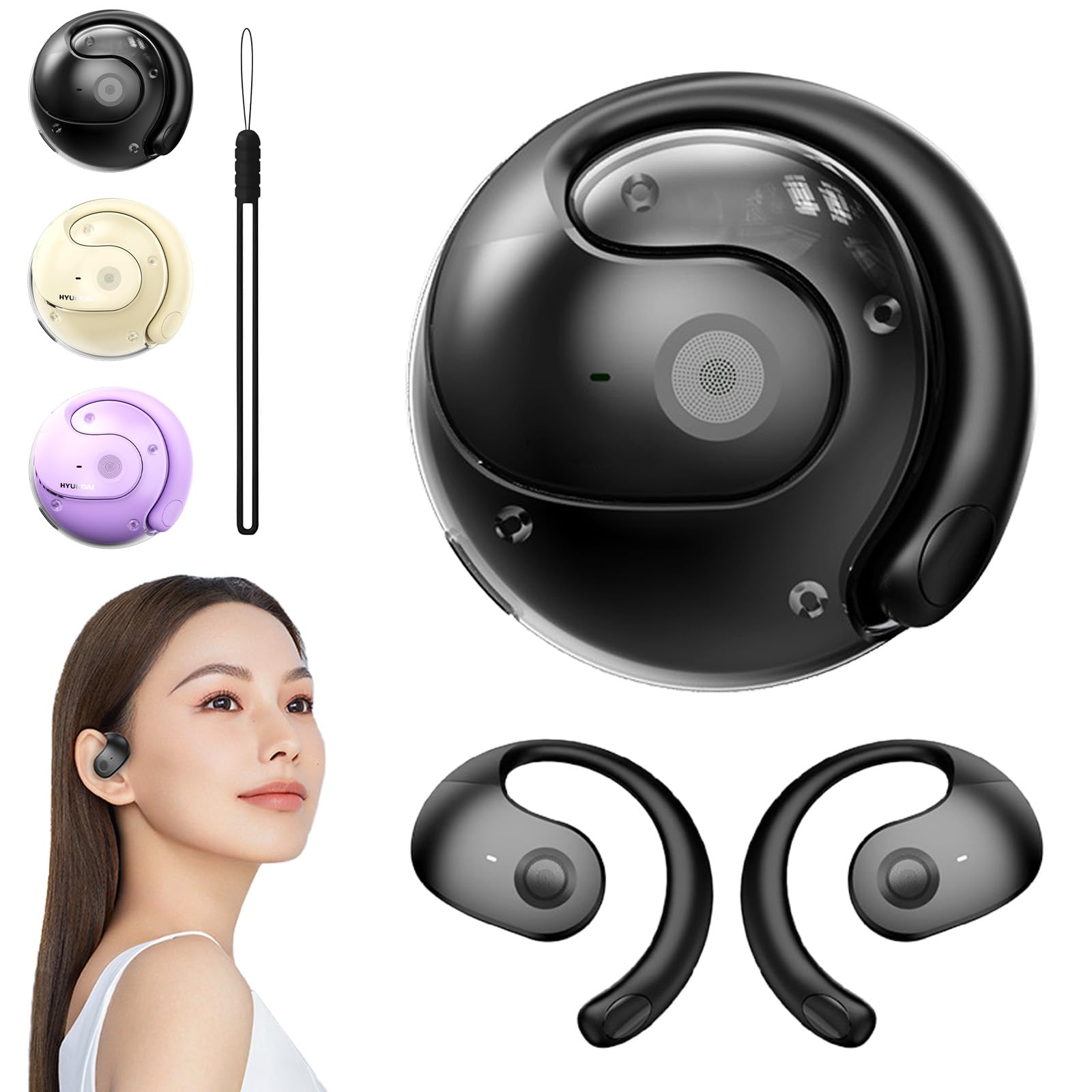 Amazon.com : HY-T26 Pro Wireless Bluetooth Translation Earbuds, AI ...