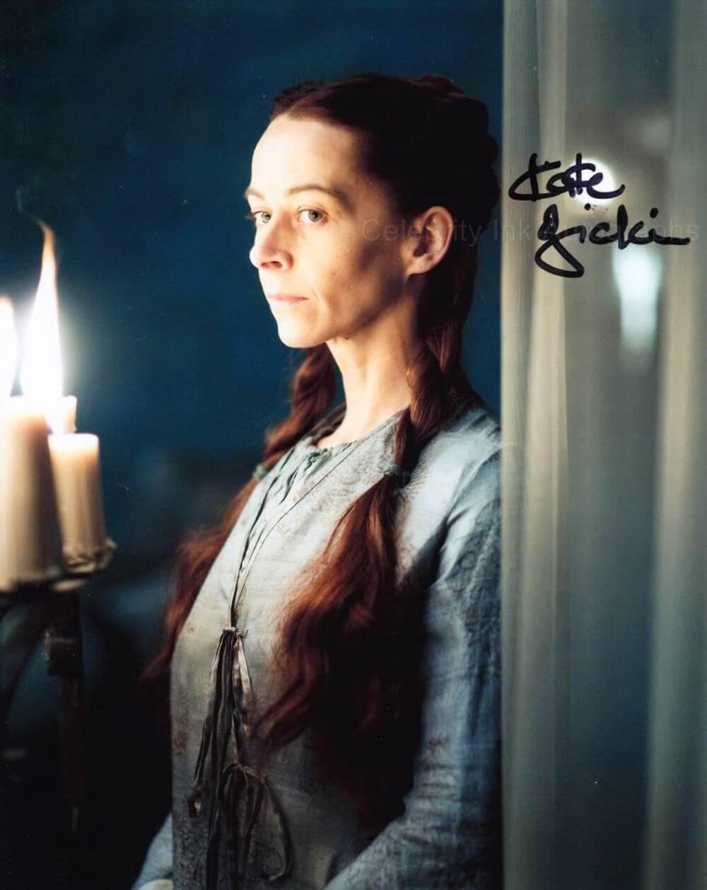 KATE DICKIE as Lysa Arryn - Game Of Thrones 8"x10" Genuine Autograph at ...