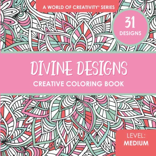 Amazon.com: Divine Designs Creative Coloring Book: 31 Whimsical ...