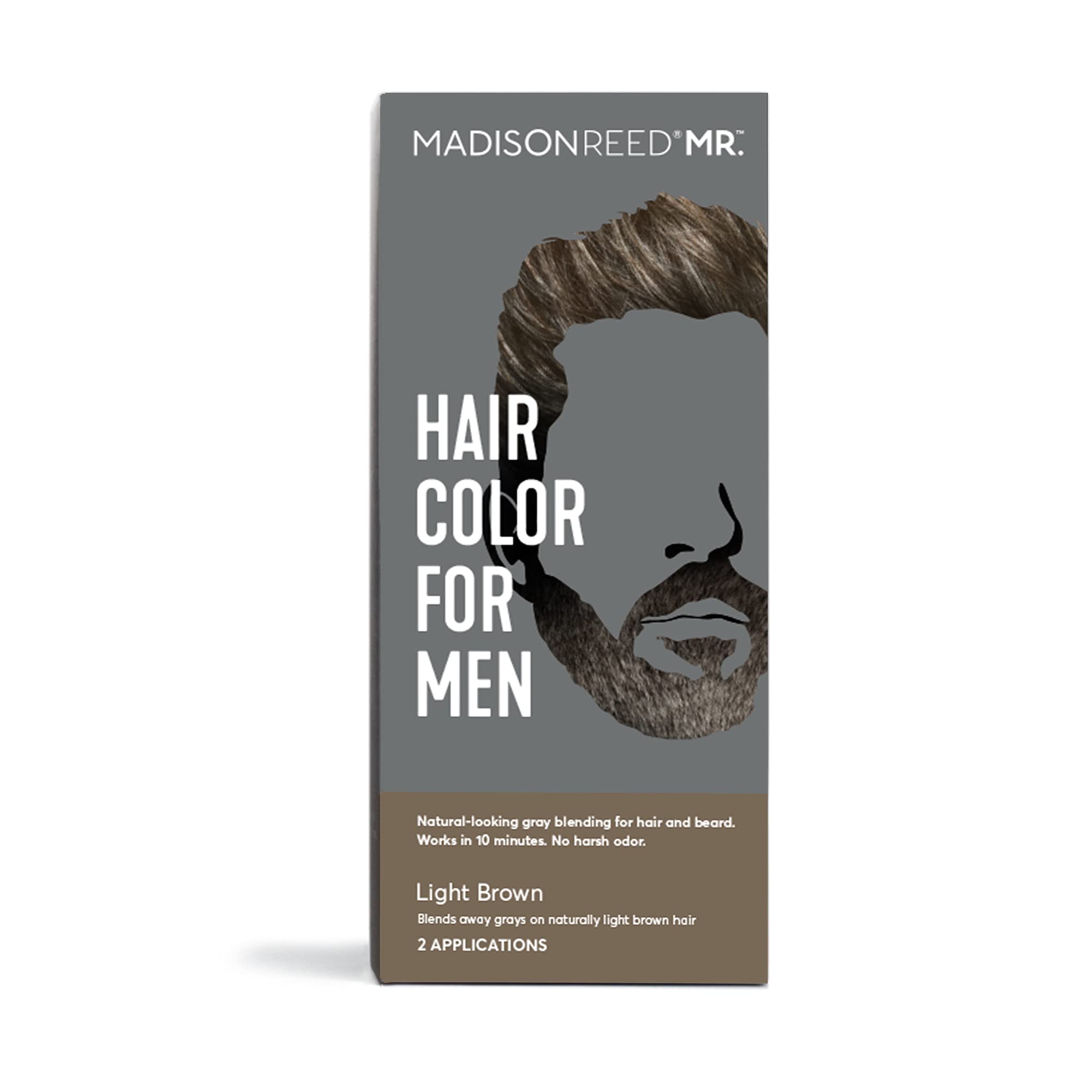 Amazon.com : Madison Reed Mr. Hair Color for Men, Light Brown Demi ...